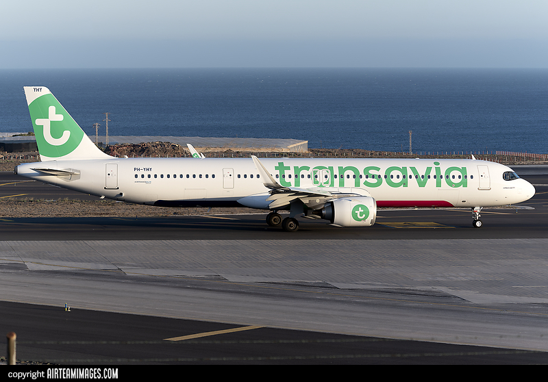 Airbus A321-251NX Transavia PH-YHY - AirTeamImages.com