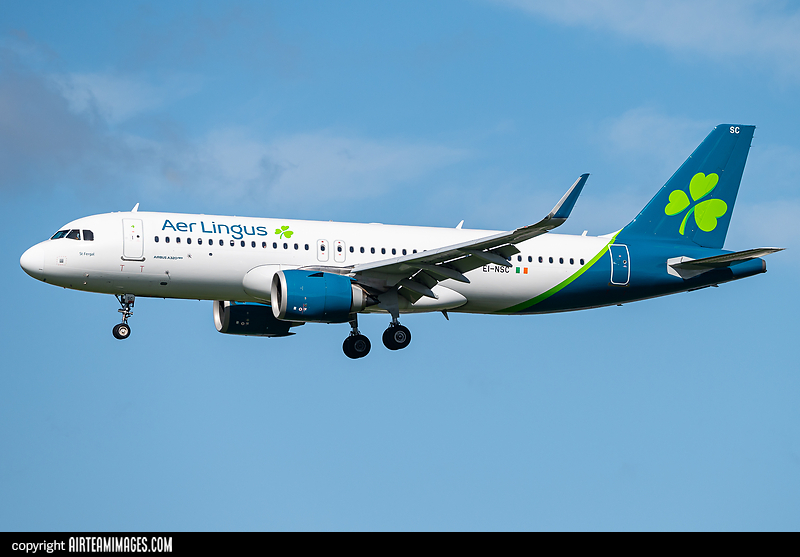 Airbus A320-251N Aer Lingus EI-NSC - AirTeamImages.com