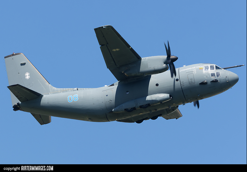 Alenia C-27J Spartan Lithuania - Lithuania Air Force 08 - AirTeamImages.com