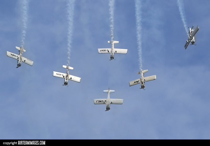 Van's RV-8 Raven Display Team G-SOUT - AirTeamImages.com