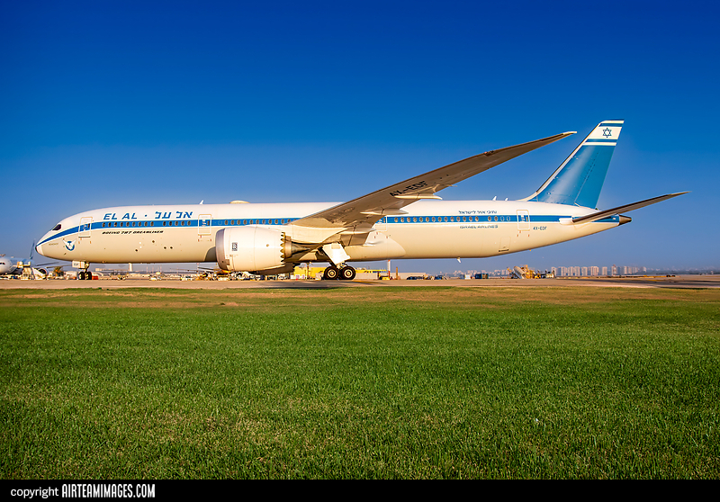 Boeing 787-9 Dreamliner El Al 4X-EDF - AirTeamImages.com