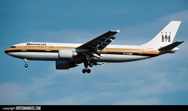Airbus A300-605R Monarch Airlines G-OJMR - AirTeamImages.com