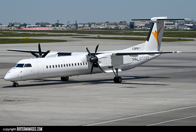 Bombardier Dash 8-Q402 PAL Airlines C-GPIX - AirTeamImages.com
