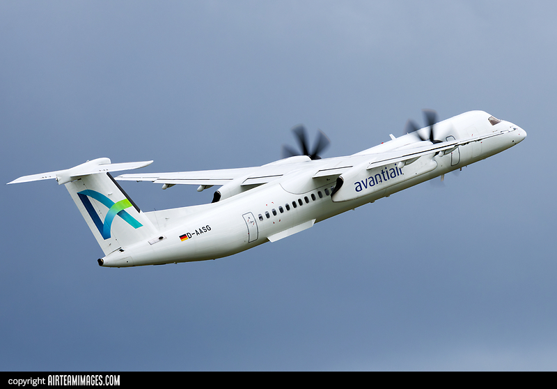Bombardier Dash 8-402Q Avanti Air D-AASG - AirTeamImages.com