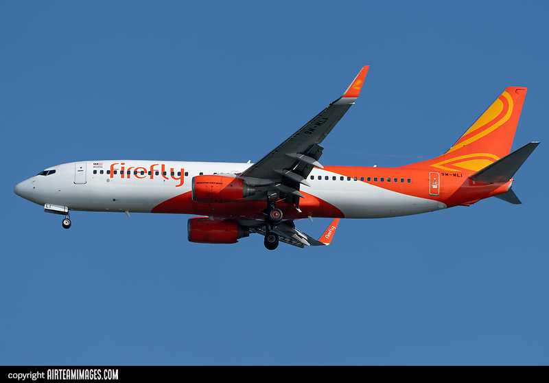 Boeing 737-8FZ Firefly 9M-MLI - AirTeamImages.com