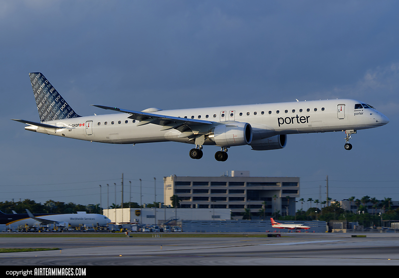 Embraer ERJ-195-E-2 Porter Airlines C-GKQP - AirTeamImages.com