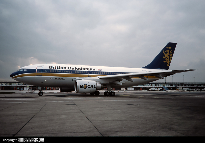 Airbus A310-202 British Caledonian Airways G-BKWT - AirTeamImages.com