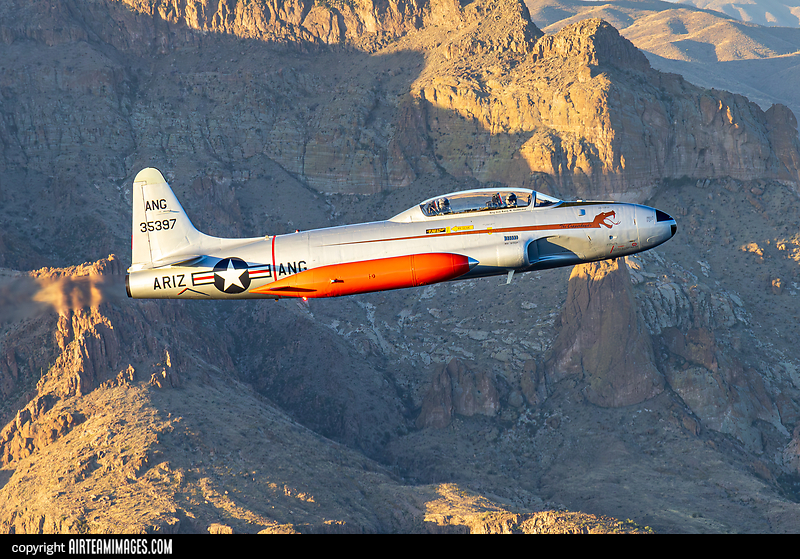 Canadair CT-133 Silver Star USA - US Air Force N161AZ - AirTeamImages.com