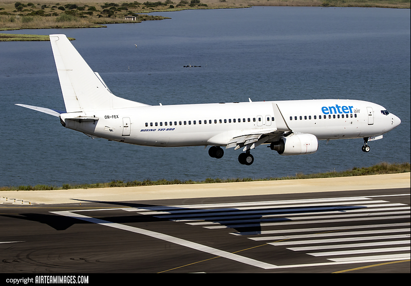 Boeing 737-8Q8 Enter Air OM-FEX - AirTeamImages.com