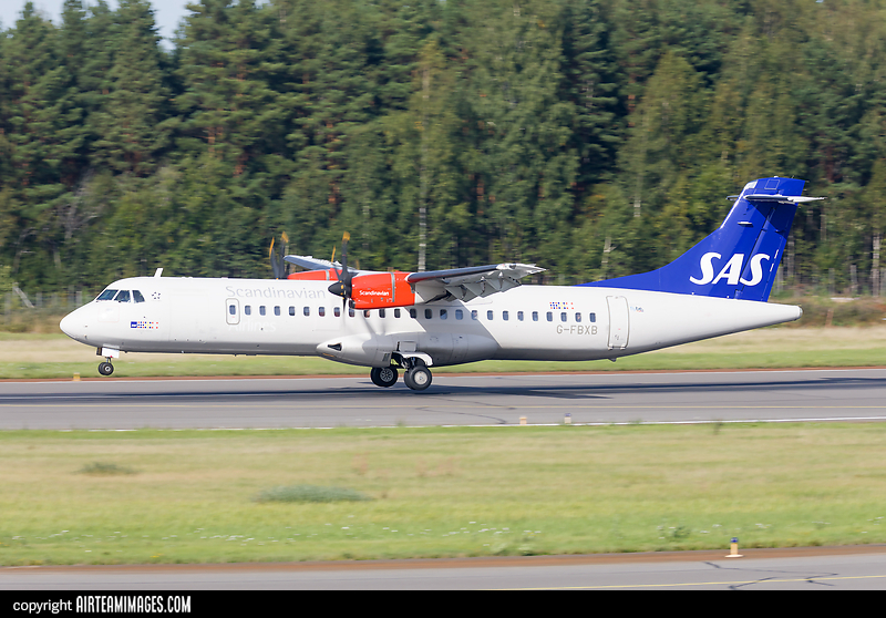 ATR 72-600 SAS (Flybe) G-FBXB - AirTeamImages.com