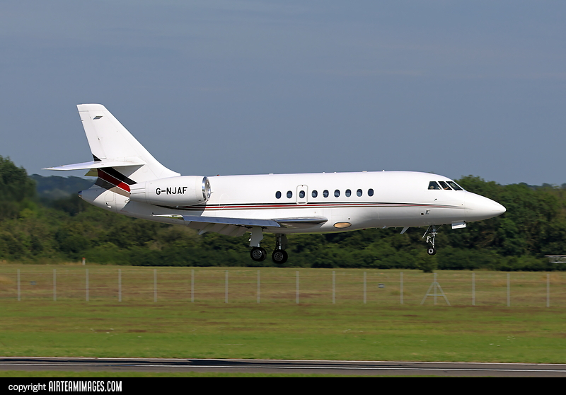 Dassault Falcon 2000EX NetJets UK G-NJAF - AirTeamImages.com