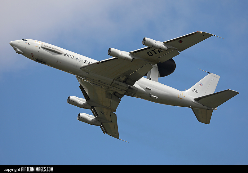 Boeing E-3B Sentry Luxembourg - NATO LX-N90456 - AirTeamImages.com