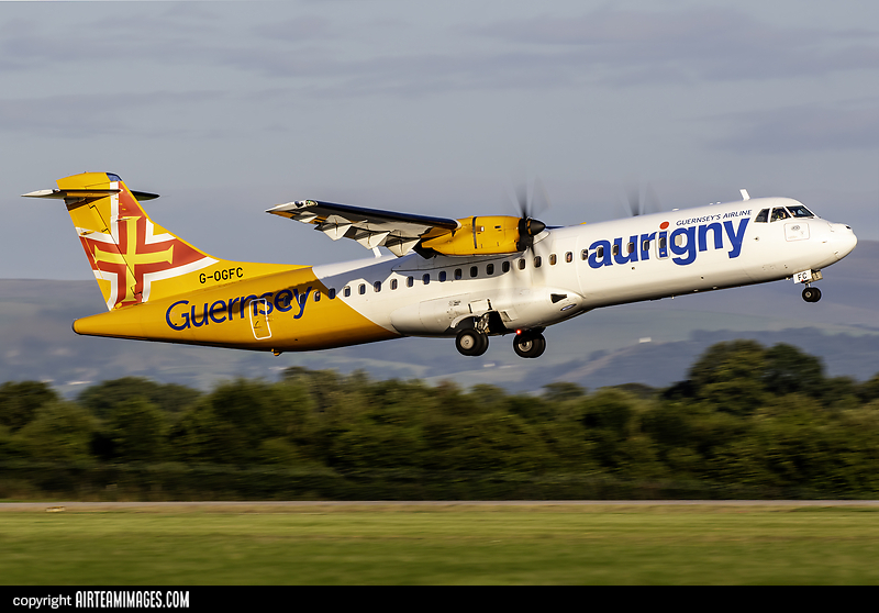 ATR 72-600 Aurigny Air Services G-OGFC - AirTeamImages.com