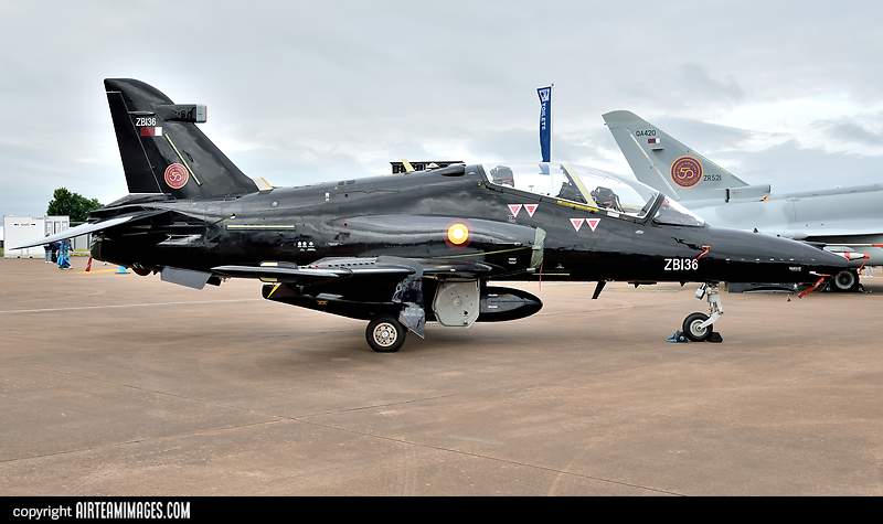 British Aerospace Hawk Mk167 Qatar - Air Force ZB136 - AirTeamImages.com