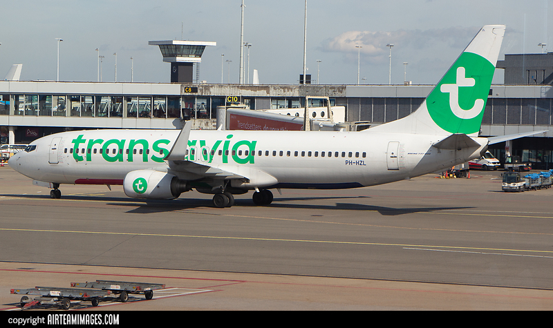 Boeing 737-8K2 Transavia PH-HZL - AirTeamImages.com