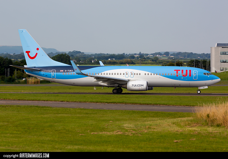Boeing 737-8K5 TUI (UK) G-TUKX - AirTeamImages.com