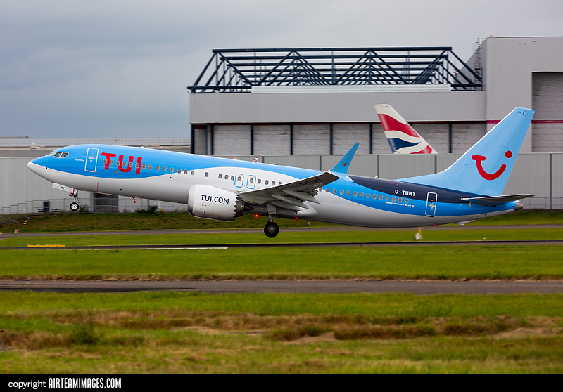 Boeing 737-8 MAX TUI (UK) G-TUMY - AirTeamImages.com