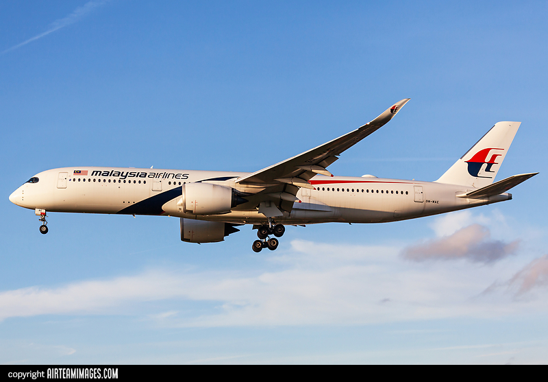 Airbus A350-941 Malaysia Airlines 9M-MAE - AirTeamImages.com
