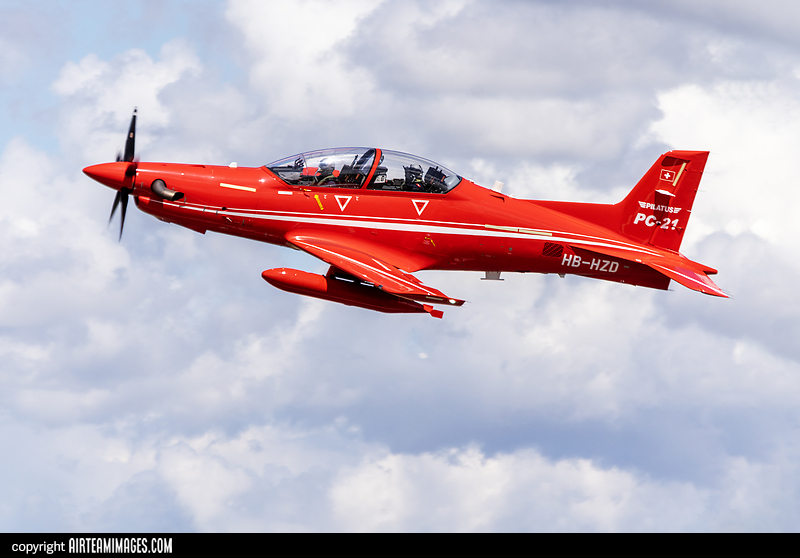 Pilatus PC-21 Pilatus HB-HZD - AirTeamImages.com