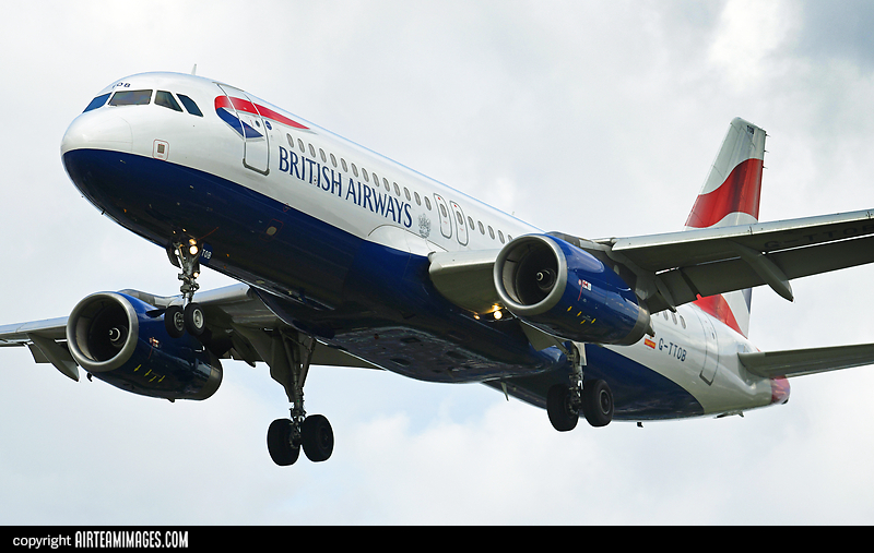 Airbus A320-232 British Airways G-TTOB - AirTeamImages.com