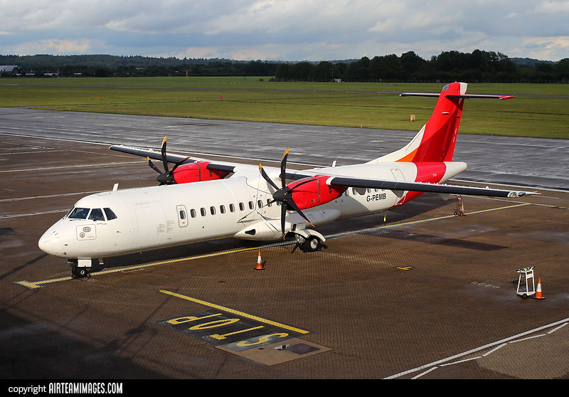 ATR 72-600 Aurigny Air Services G-PEMB - AirTeamImages.com