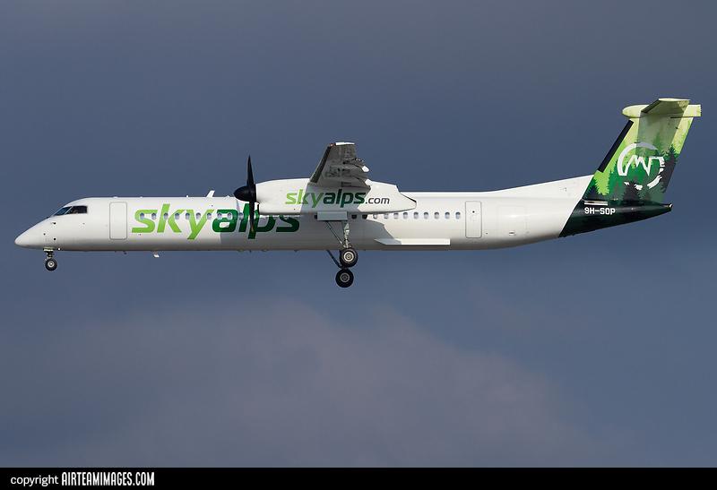 Bombardier Dash 8-402Q SkyAlps 9H-SOP - AirTeamImages.com