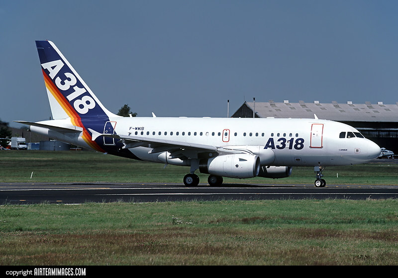 Airbus A318 Airbus Industrie F-WWIB - AirTeamImages.com
