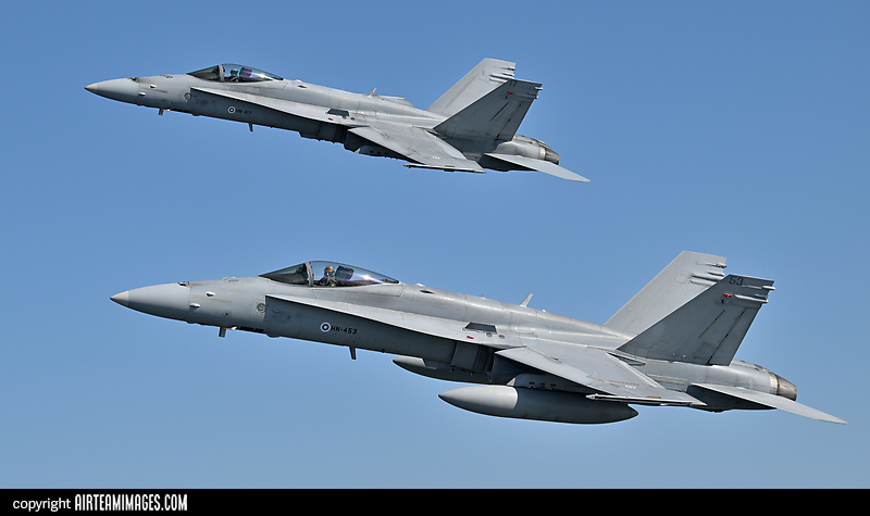 McDonnell Douglas F/A-18C Hornet Finland - Finnish Air Force HN-453 ...