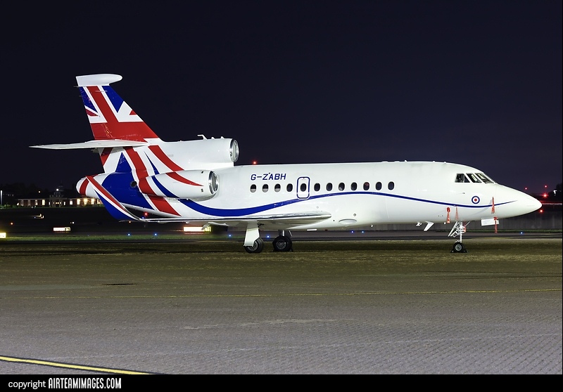 Dassault Falcon 900LX UK - Royal Air Force G-ZABH - AirTeamImages.com
