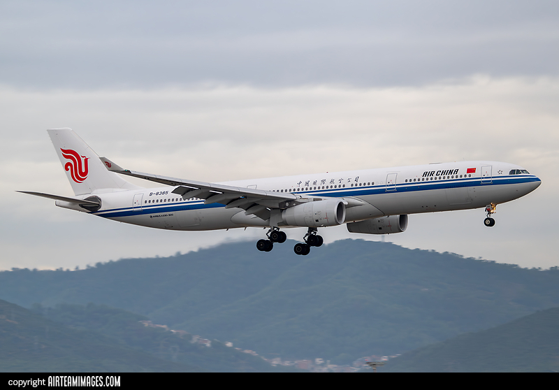 Airbus A330-343 Air China B-8385 - AirTeamImages.com