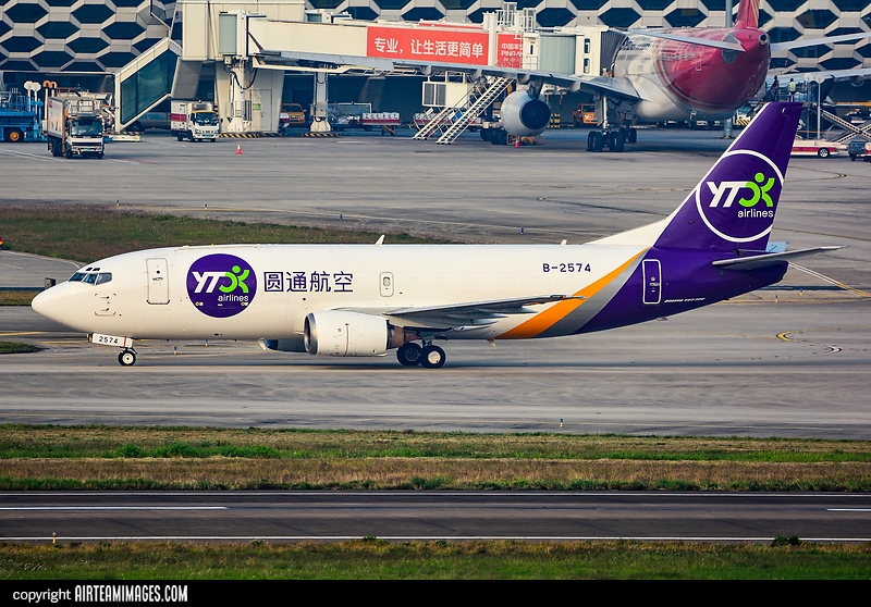 Boeing 737-37K(SF) YTO Cargo Airlines B-2574 - AirTeamImages.com