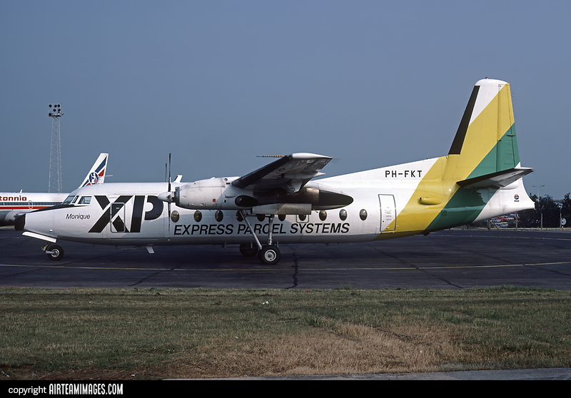 Fokker F-27-600F Friendship XP Express Parcel Systems PH-FKT - AirTeamImages.com