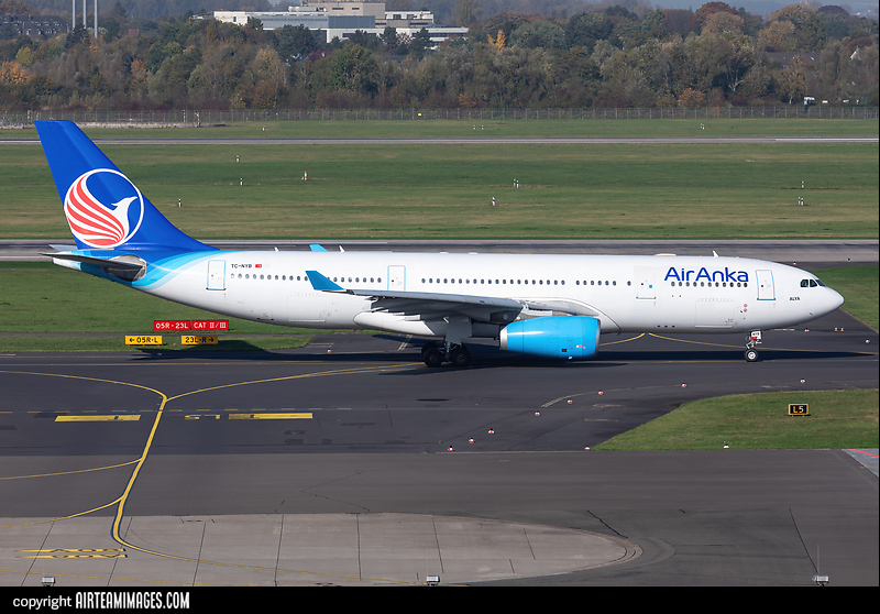 Airbus A330-243 Air Anka TC-NYB - AirTeamImages.com
