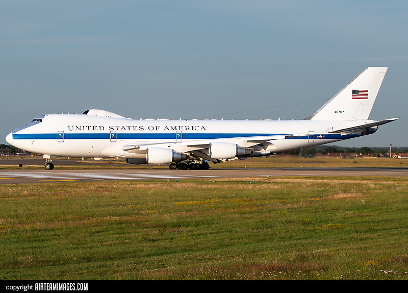 Boeing E-4B USA - US Air Force 74-0787 - AirTeamImages.com