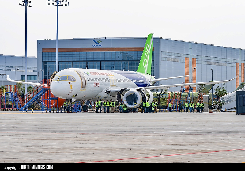 Comac C919 COMAC B-001A - AirTeamImages.com