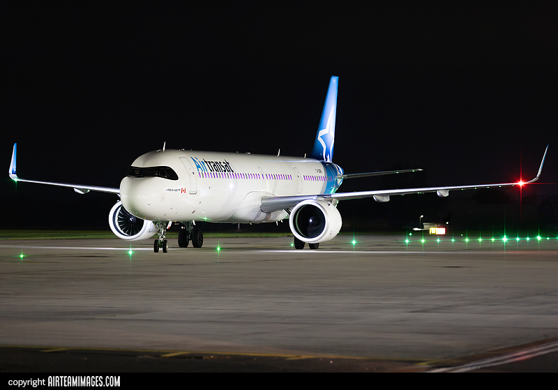 Airbus A321-271NX Air Transat C-GOIR - AirTeamImages.com