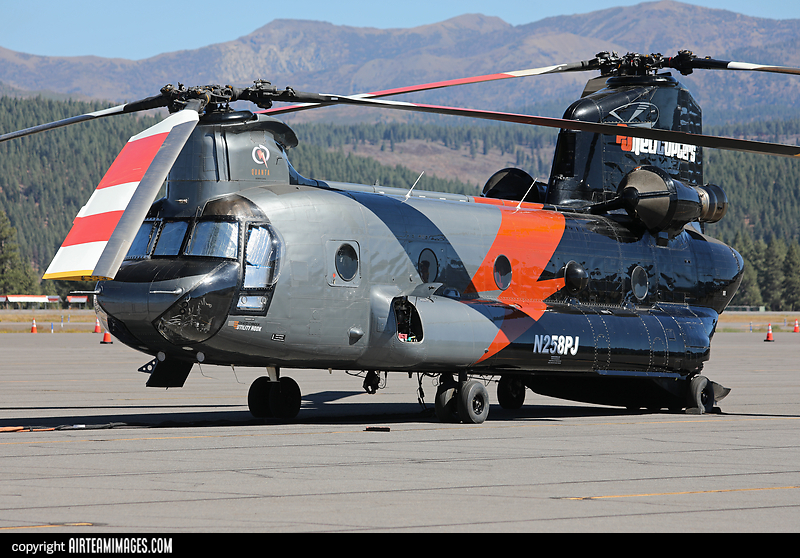 Boeing CH-47D Chinook Private N258PJ - AirTeamImages.com