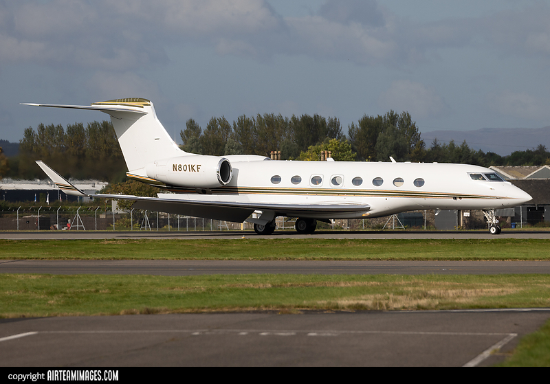 Gulfstream G650 Private N801KF - AirTeamImages.com