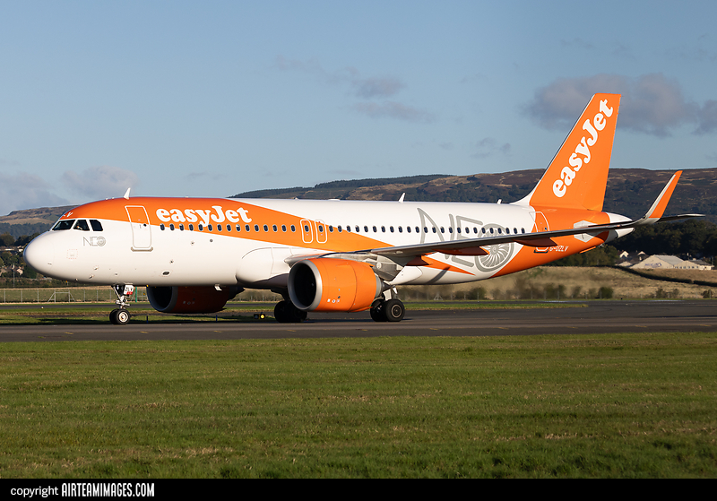 Airbus A320-251N EasyJet G-UZLV - AirTeamImages.com