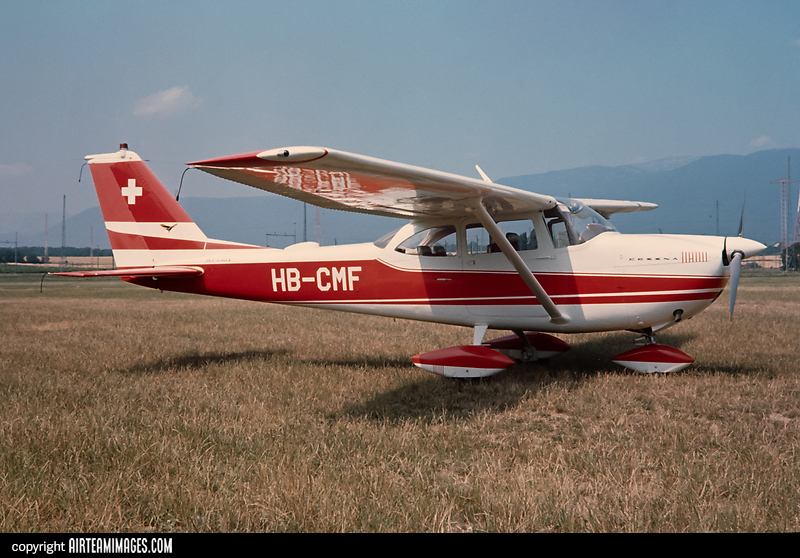 Cessna P172D Skyhawk Powermatic Private HB-CMF - AirTeamImages.com
