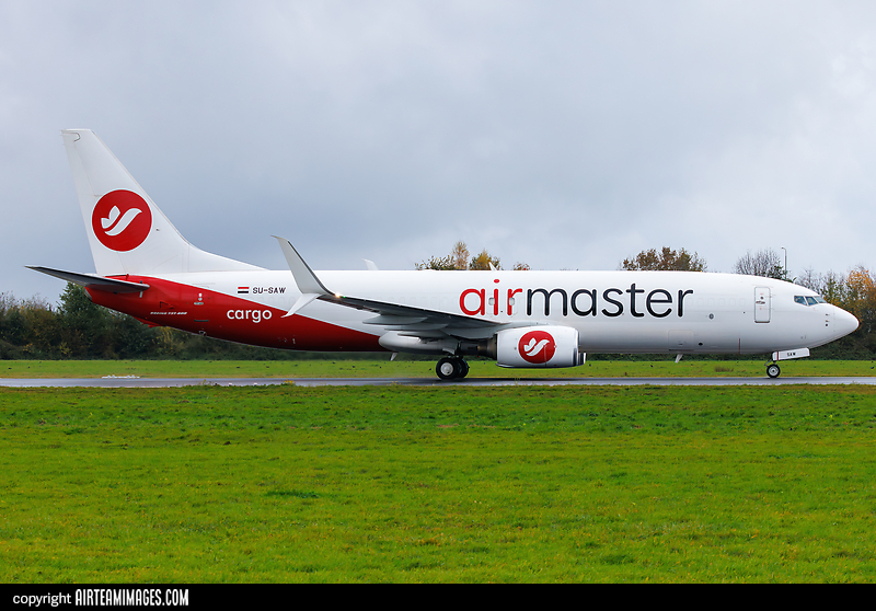Boeing 737-8F2(SF) Air Master SU-SAW - AirTeamImages.com