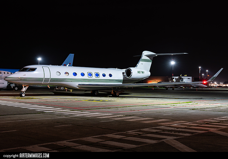 Gulfstream G650ER Private N67WV - AirTeamImages.com