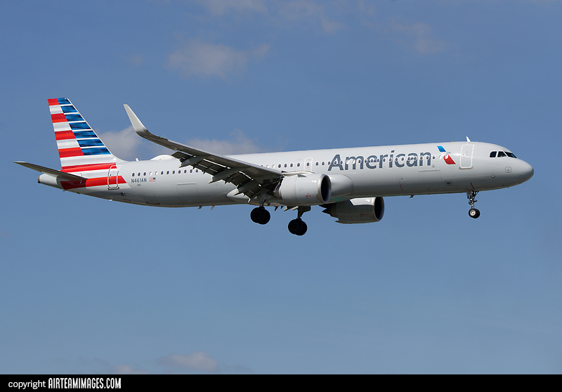 Airbus A321-253NX American Airlines N461AN - AirTeamImages.com