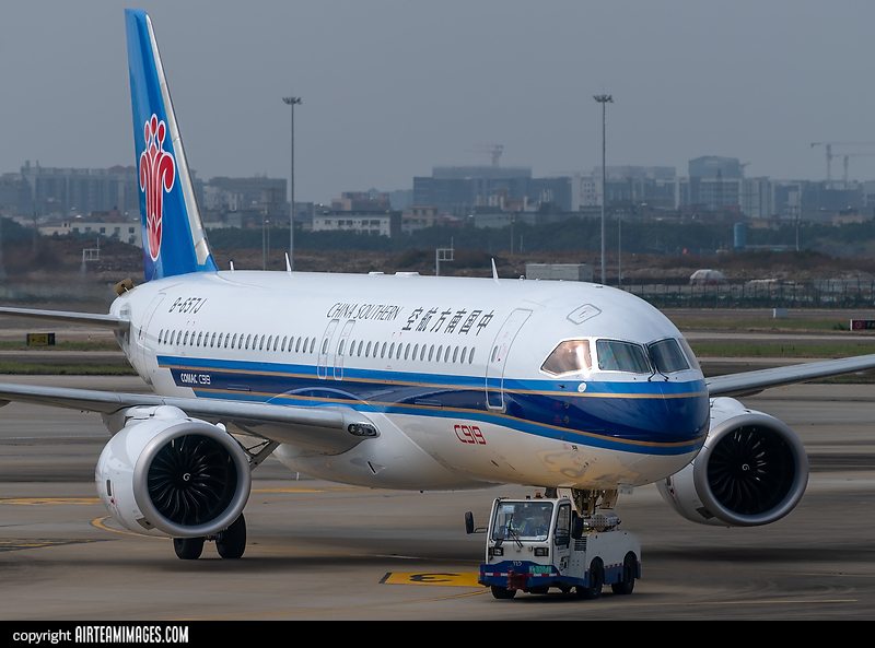 Comac C919 China Southern Airlines B-657J - AirTeamImages.com