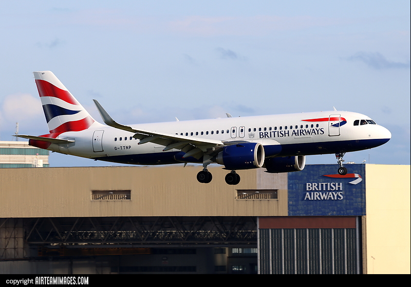 Airbus A320-251N British Airways G-TTNP - AirTeamImages.com
