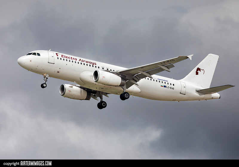 Airbus A320-232 Electra Airways LZ-EAD - AirTeamImages.com