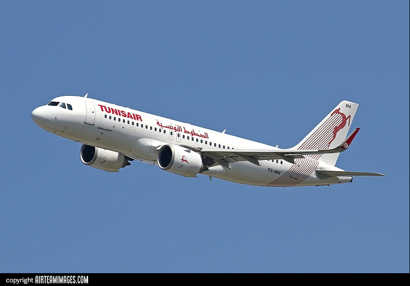 Airbus A320-251N Tunisair TS-IMA - AirTeamImages.com