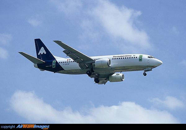 Boeing 737-3B3 Aeromaritime F-GFUF - AirTeamImages.com