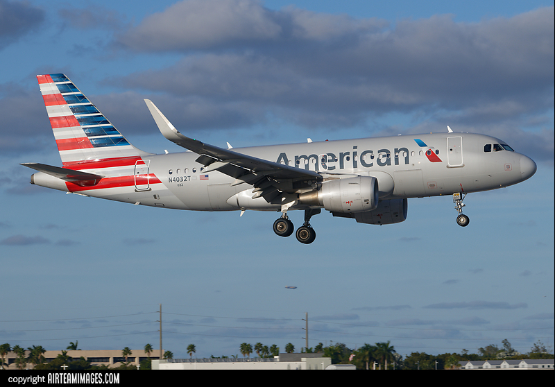 Airbus A319-115 American Airlines N4032T - AirTeamImages.com