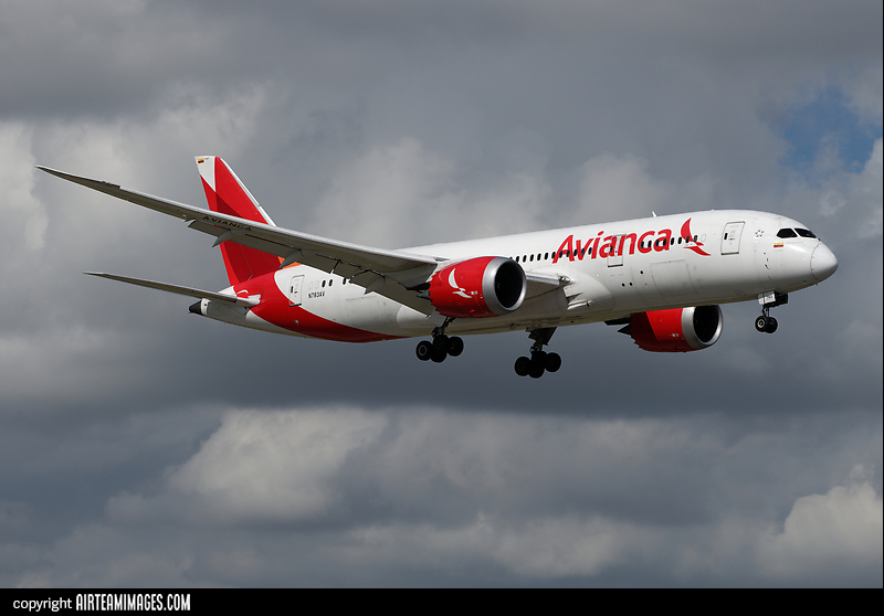Boeing 787-8 Dreamliner Avianca N783AV - AirTeamImages.com